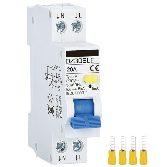 Compact Fi For Ls Circuit Breaker 16A 2 Pin For Reliable Ac And Dc ...
