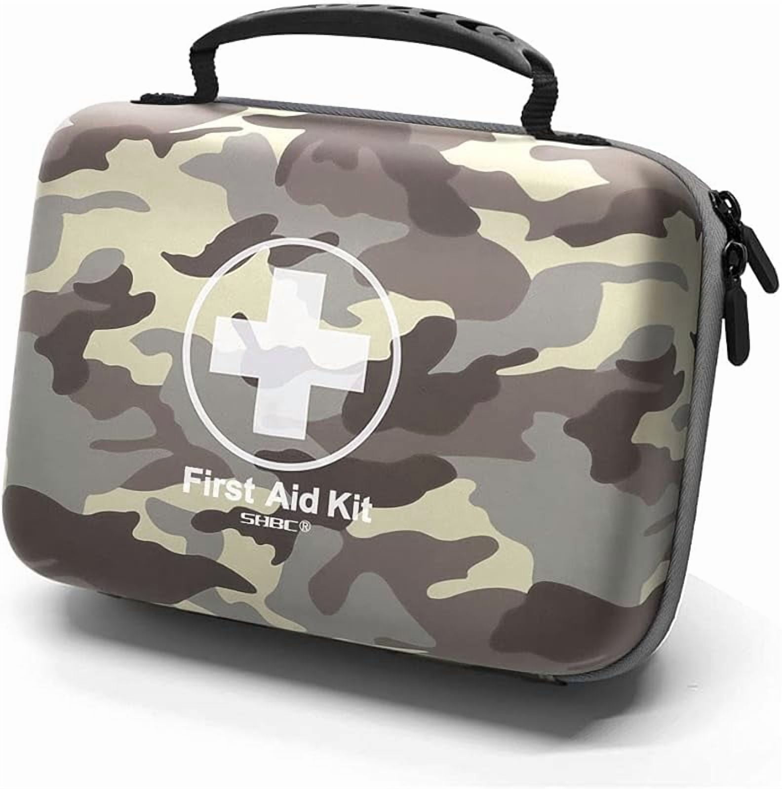 Compact First Aid Kit (228pcs) Designed for Family Emergency Care ...