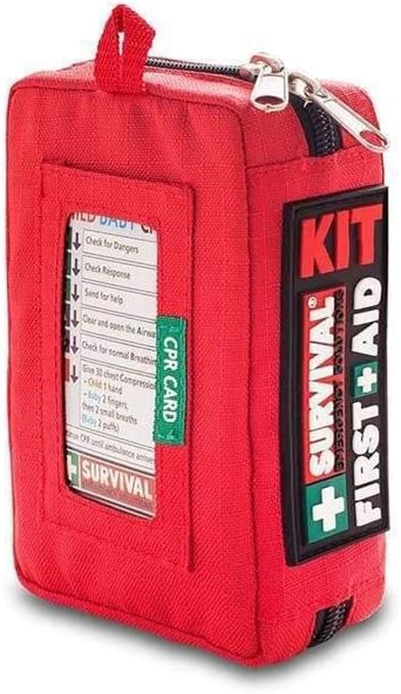 Compact First Aid Kit - Emergencies Small Kits for Car, Hiking, Camping ...