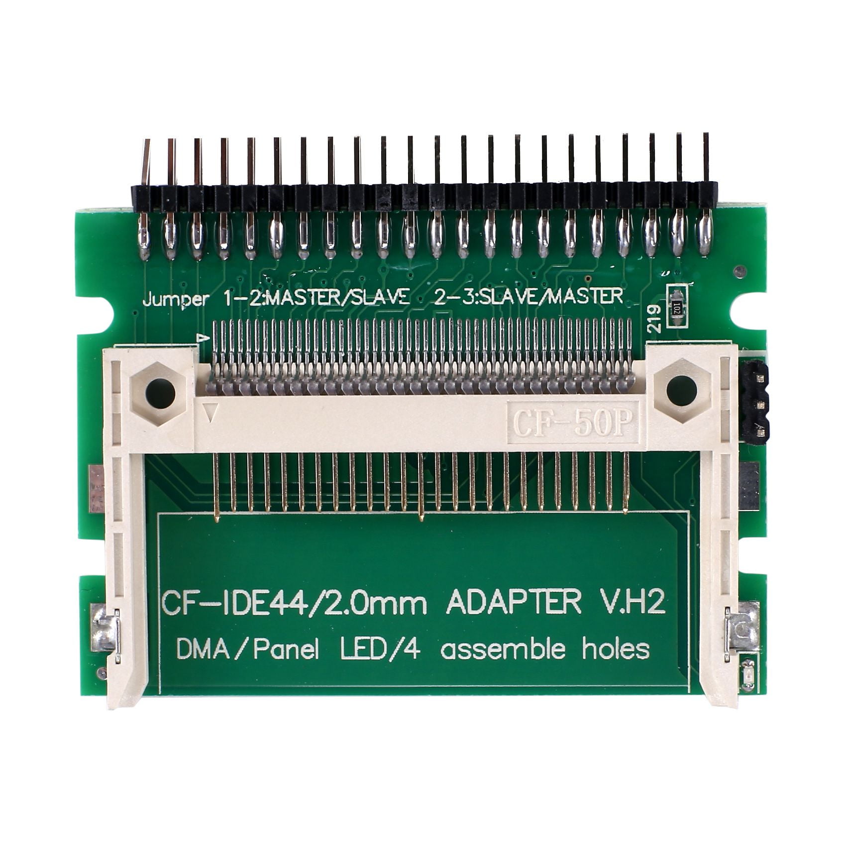 Compact Flash Cf Card To Ide 44Pin 2Mm Male 2.5 Inch Hdd Bootable Adapter Converter - Walmart.com