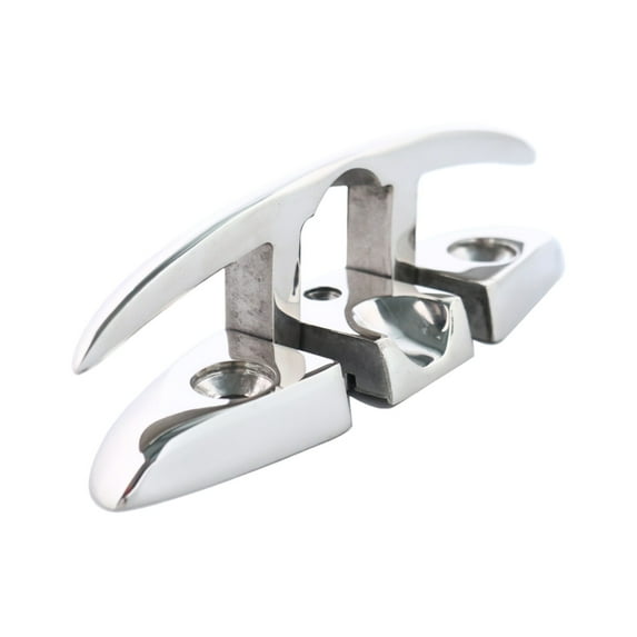 Compact Foldable Deck Cleat Space Saving Designs Saltwater Deck Mounted ...