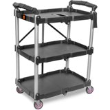 WEN Compact Foldable Utility Cart - 165 lb Capacity - Walmart.com