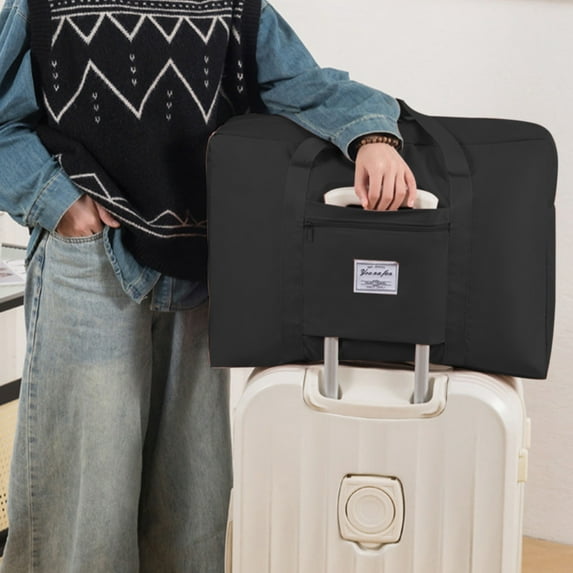 Compact Foldable Travel Duffel Tote, Lightweight Sleek Design, Easy ...