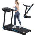 Compact Foldable Treadmill for Home with 3.5HP Motor, Incline ...