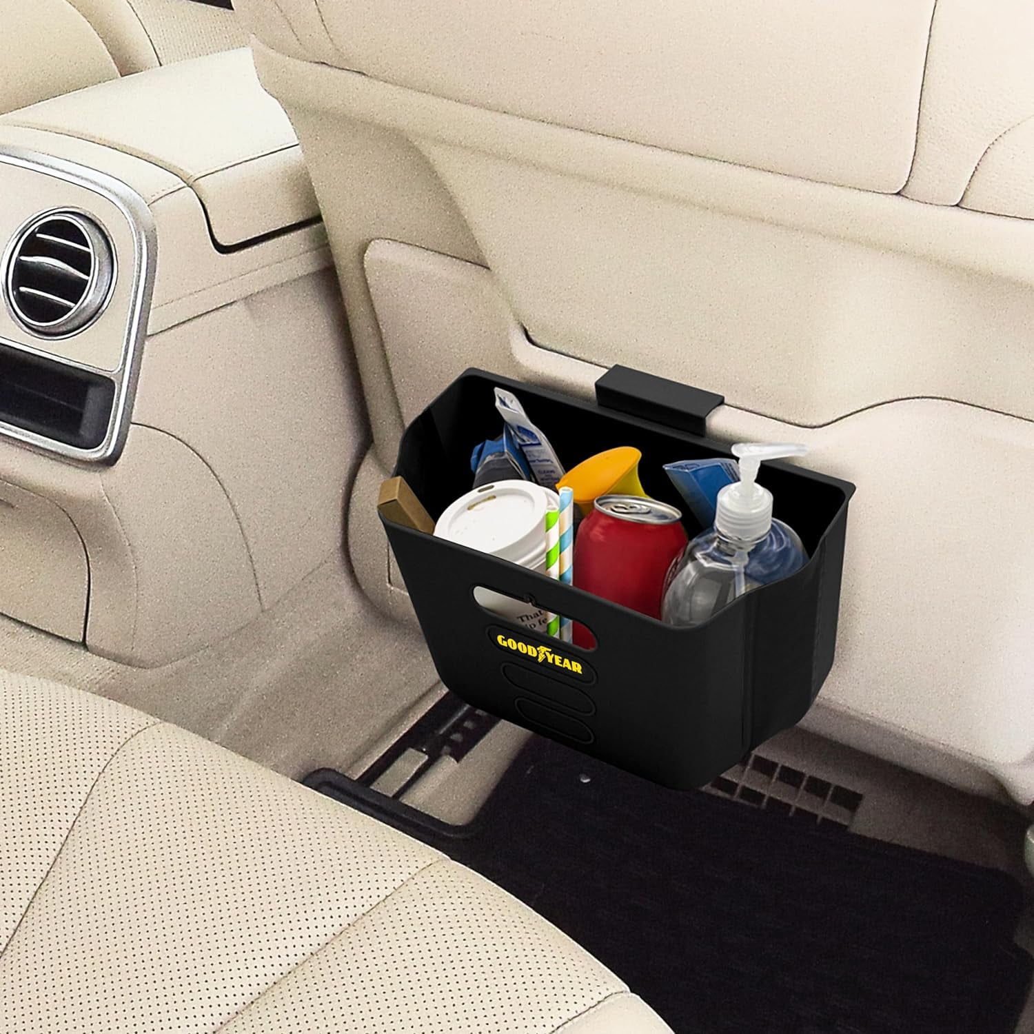 Compact Folding Car Trash Can, Leak Proof, Use Also as Kitchen Cabinet ...