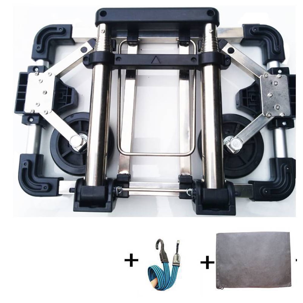 Compact Folding Hand Truck Heavy Duty Construction Cart for Luggage ...