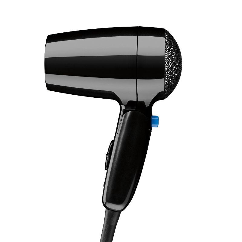 Compact Folding Handle Hair Dryer with 1875W Power, Dual Heat Settings ...