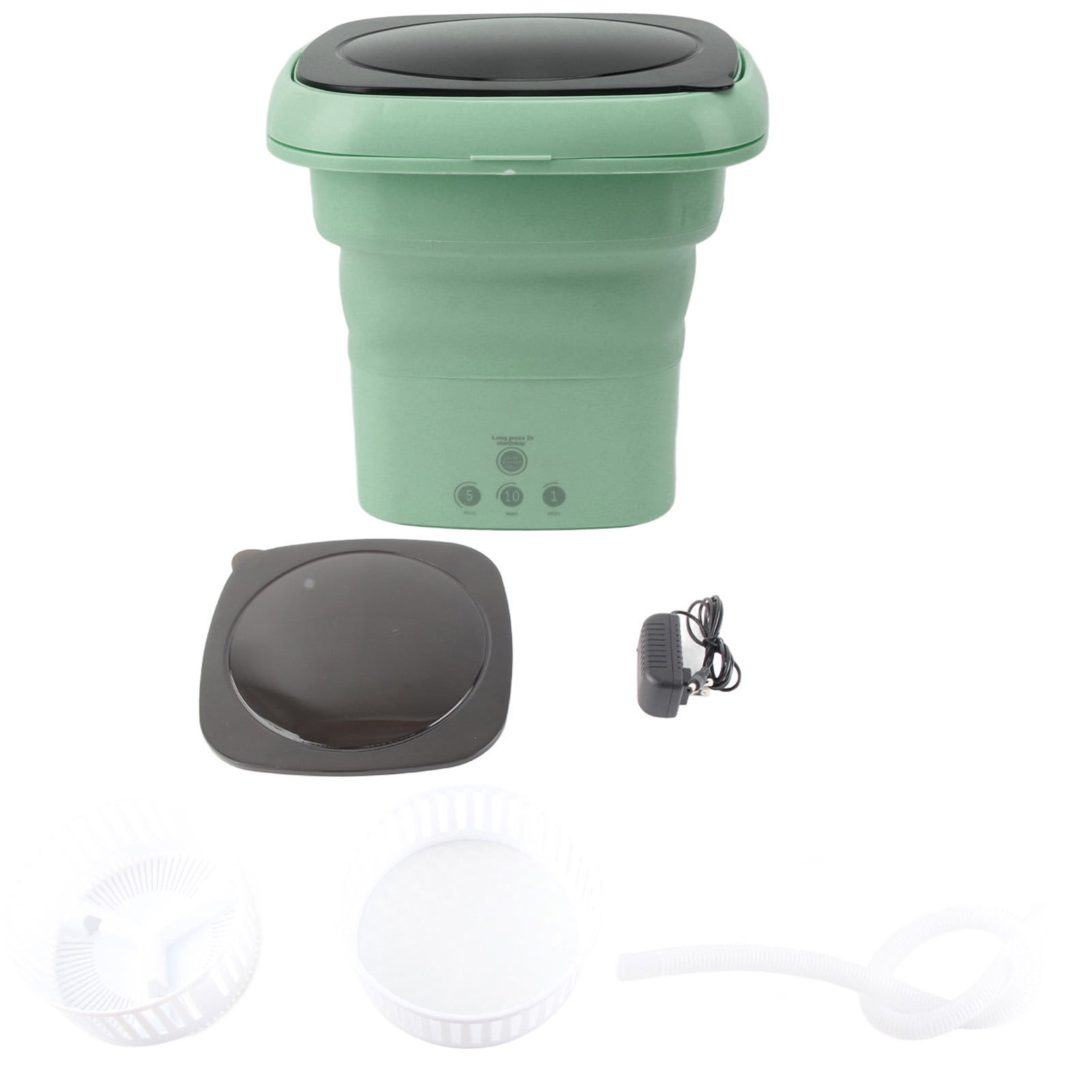 Compact Folding Laundry Washer: Powerful Motor, Easy To Use, Perfect ...