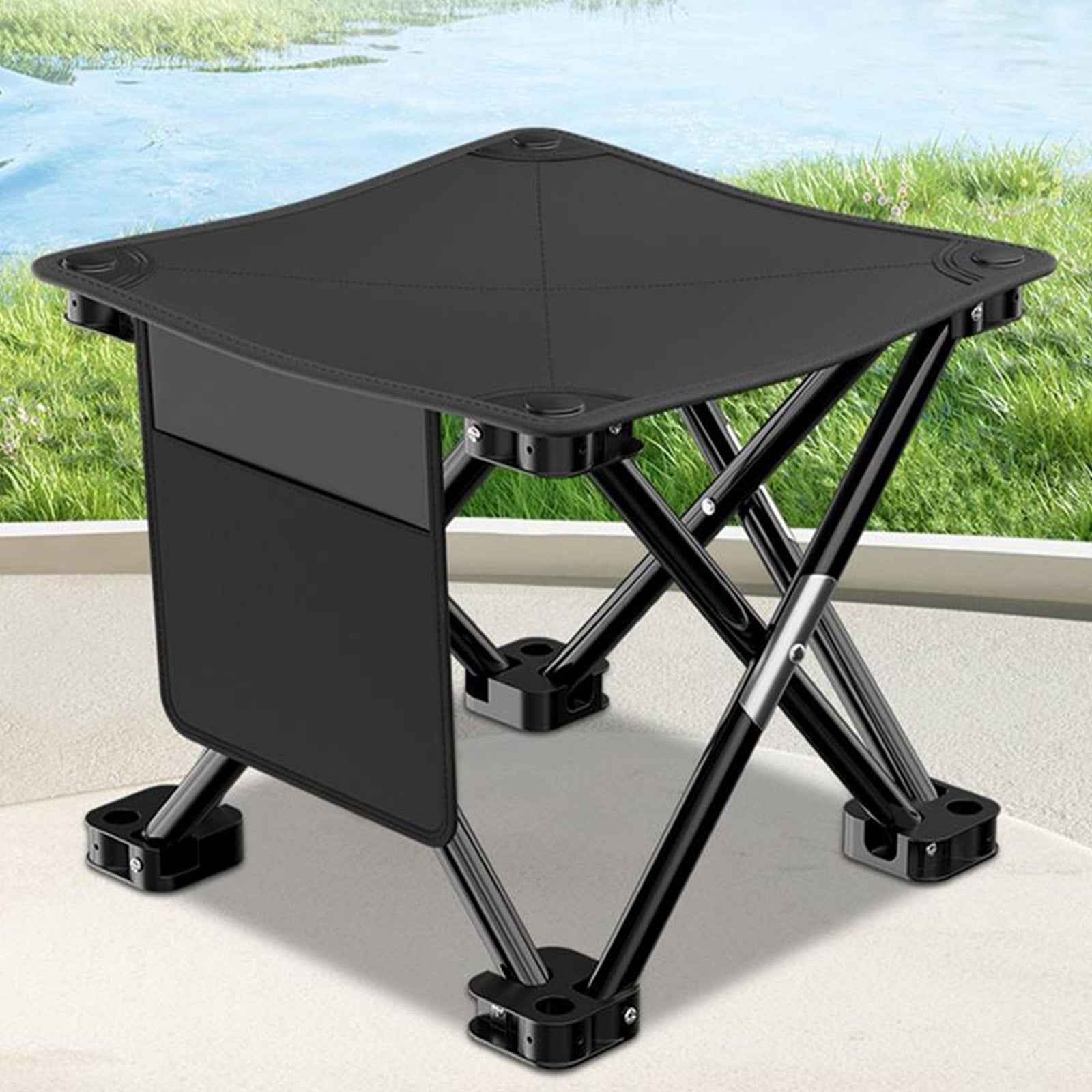 Compact Folding Stool for Outdoor Picnics and Camping - Lightweight ...