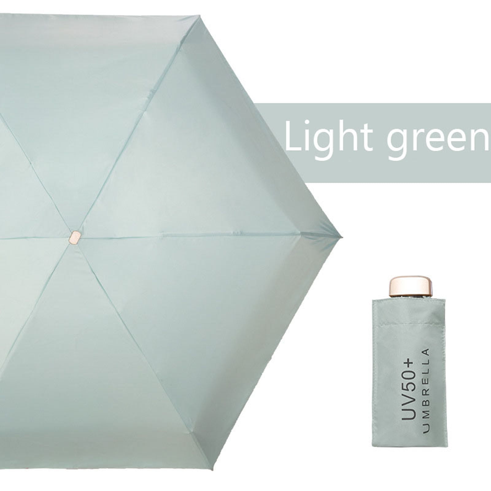 Compact Folding Sun Umbrella - Lightweight Mini Parasol for Travel ...