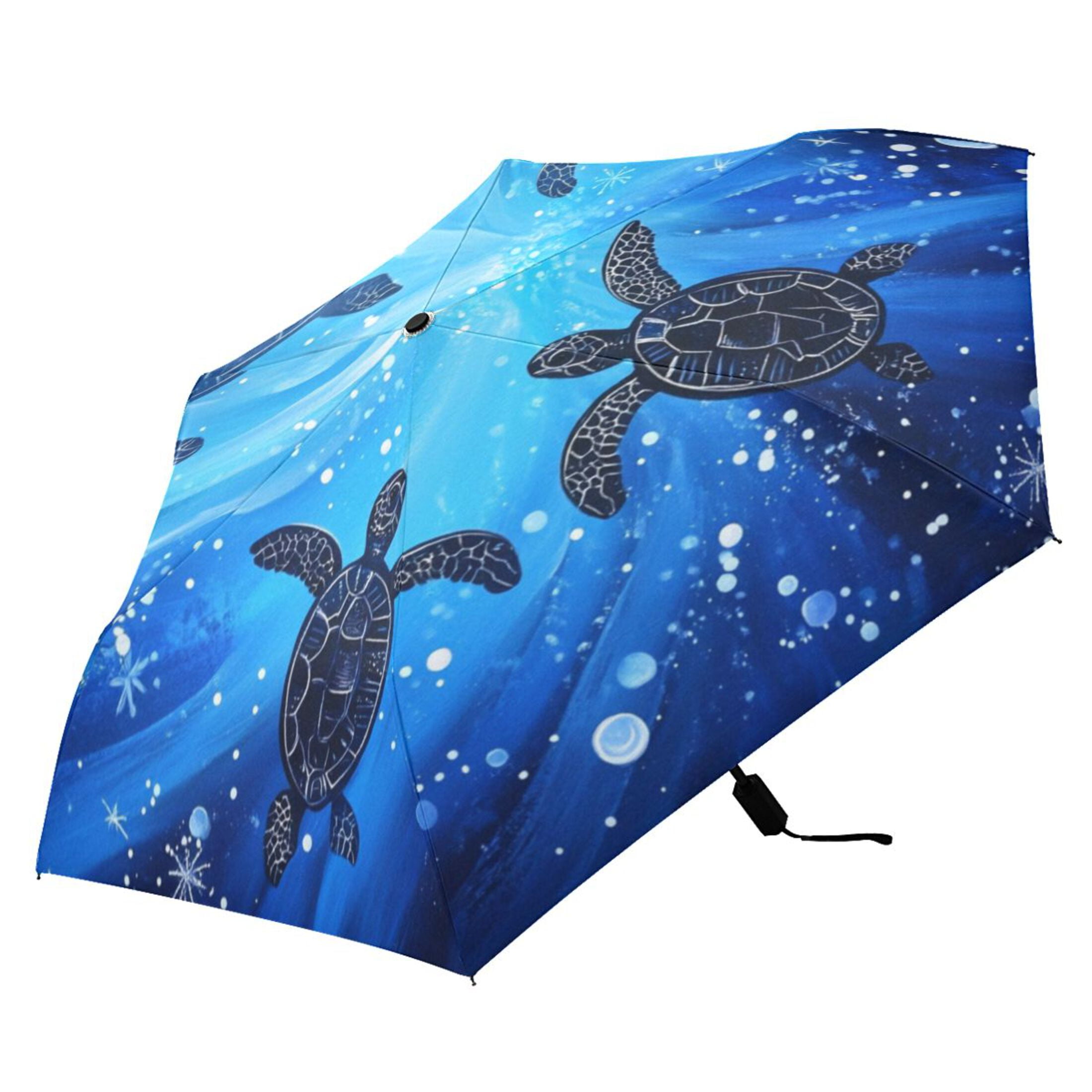 Compact Folding Umbrella for Rain Windproof Travel Umbrella for Sun ...