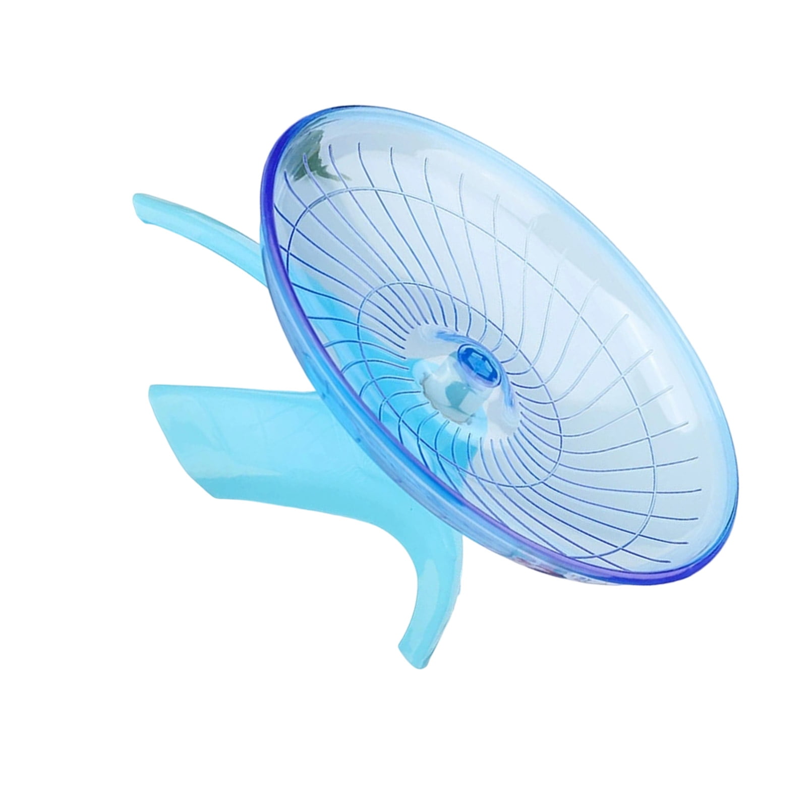 Compact Gerbil Exercise Dish Wheel Tip-Proof Polystyrene Cage Running ...