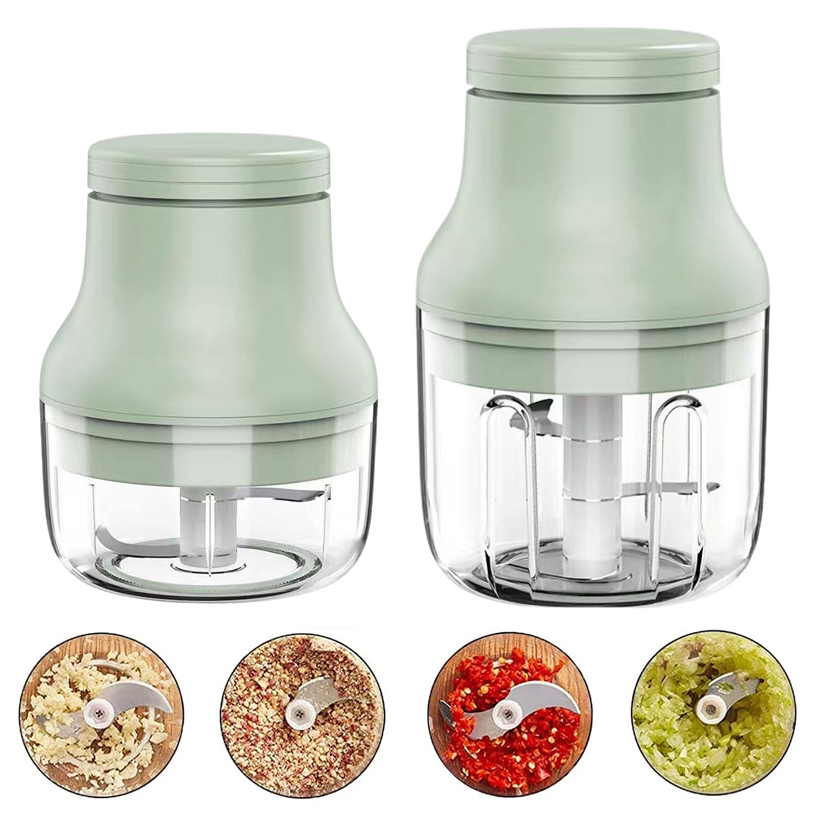 Compact Ginger Masher - Transparent - Non-Slip Base - Rechargeable ...