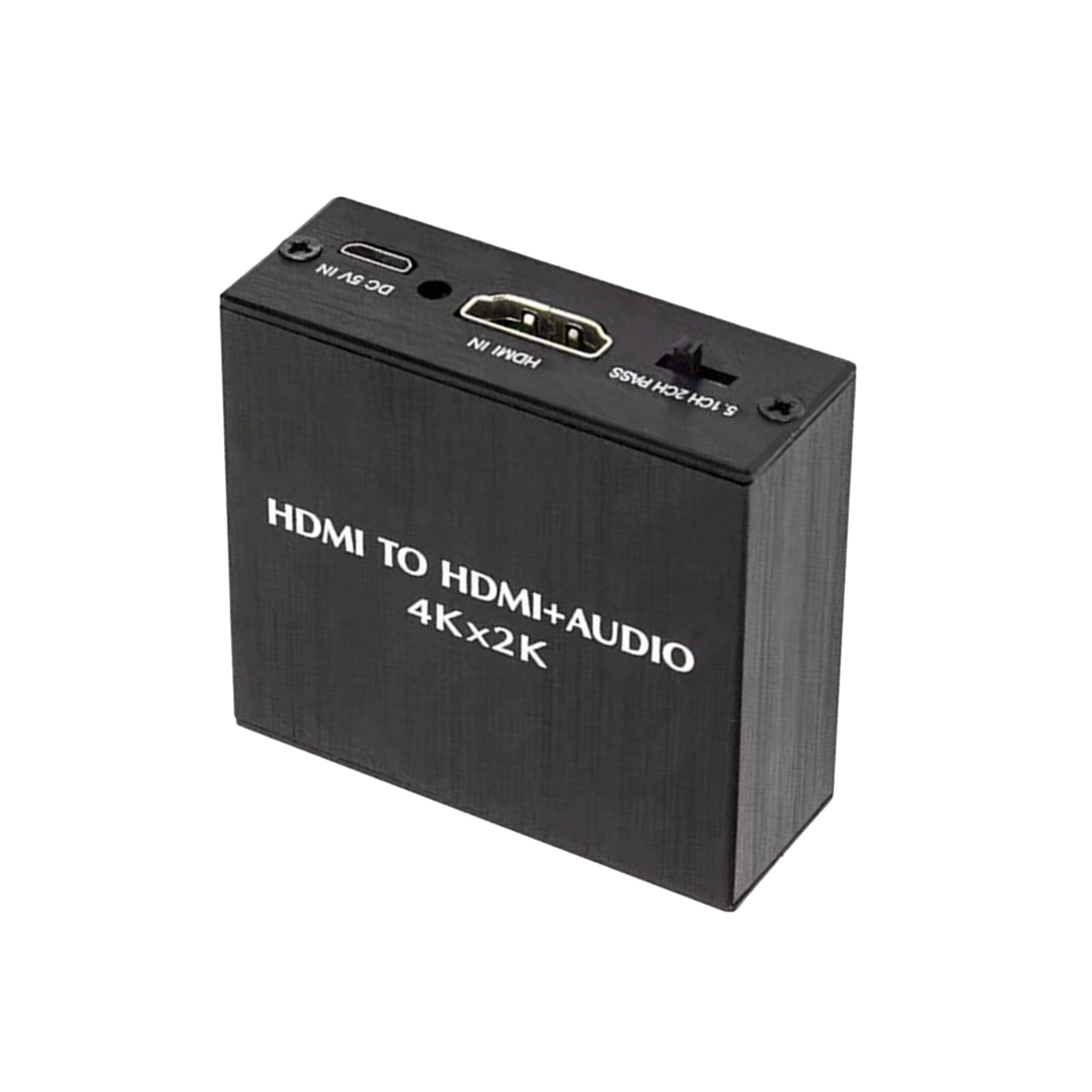 Compact HDMI Audio Splitter Dual Audio Outputs for Enhancing Speaker ...