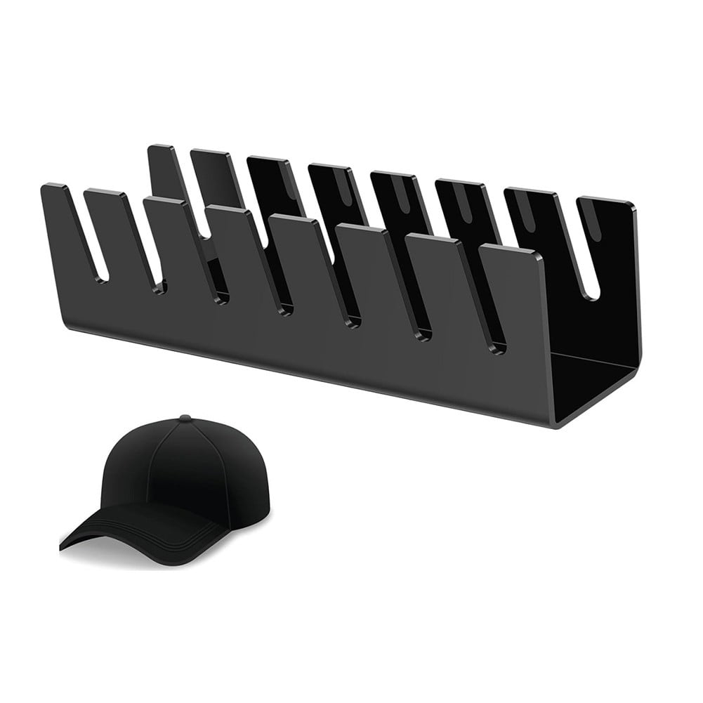 Compact Hat Stand: Space-Saving Baseball Cap Holder Acrylic Material 7 ...