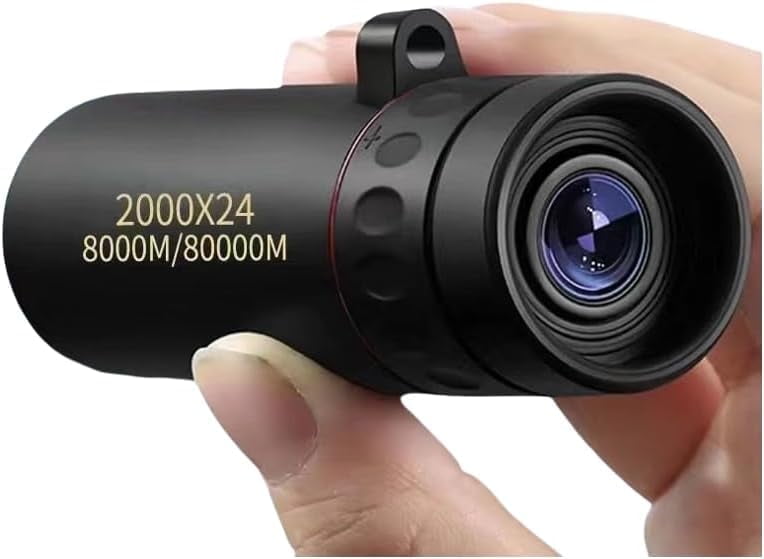 Compact High Power Monocular Telescope, Portable Single Tube 8X ...