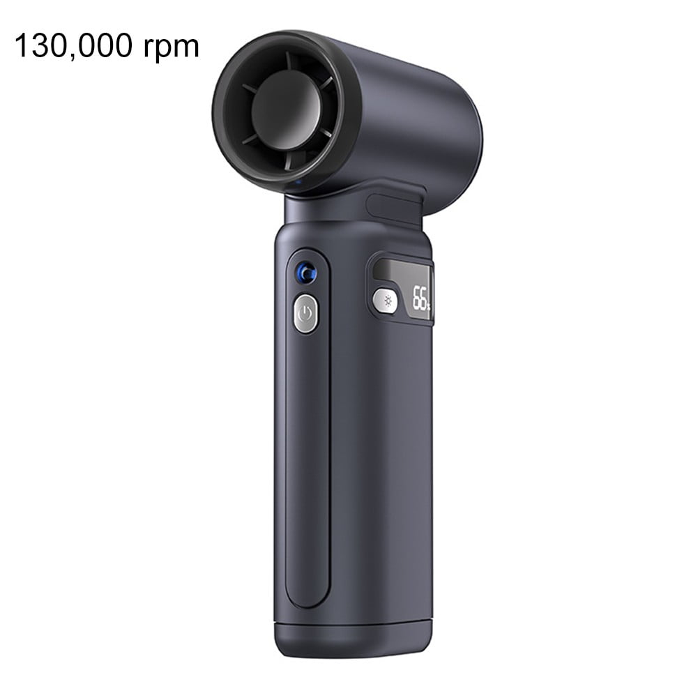 Compact High,Speed Handheld Fan, 130,000 RPM Portable Cooling Device ...