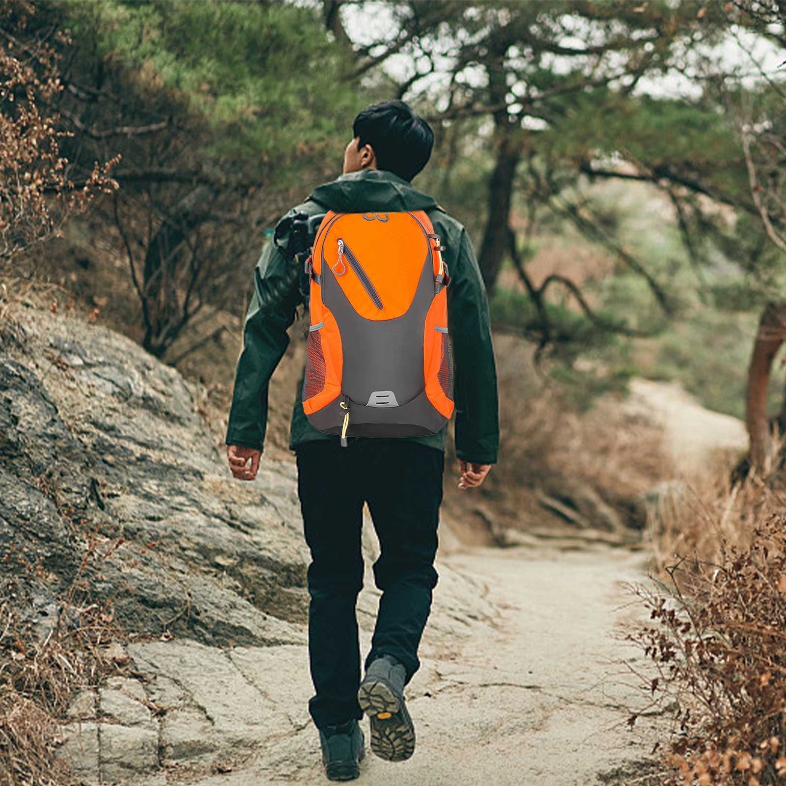 Compact Hiking Backpack, 40L Adventure Pack, Quick Access Compartments ...