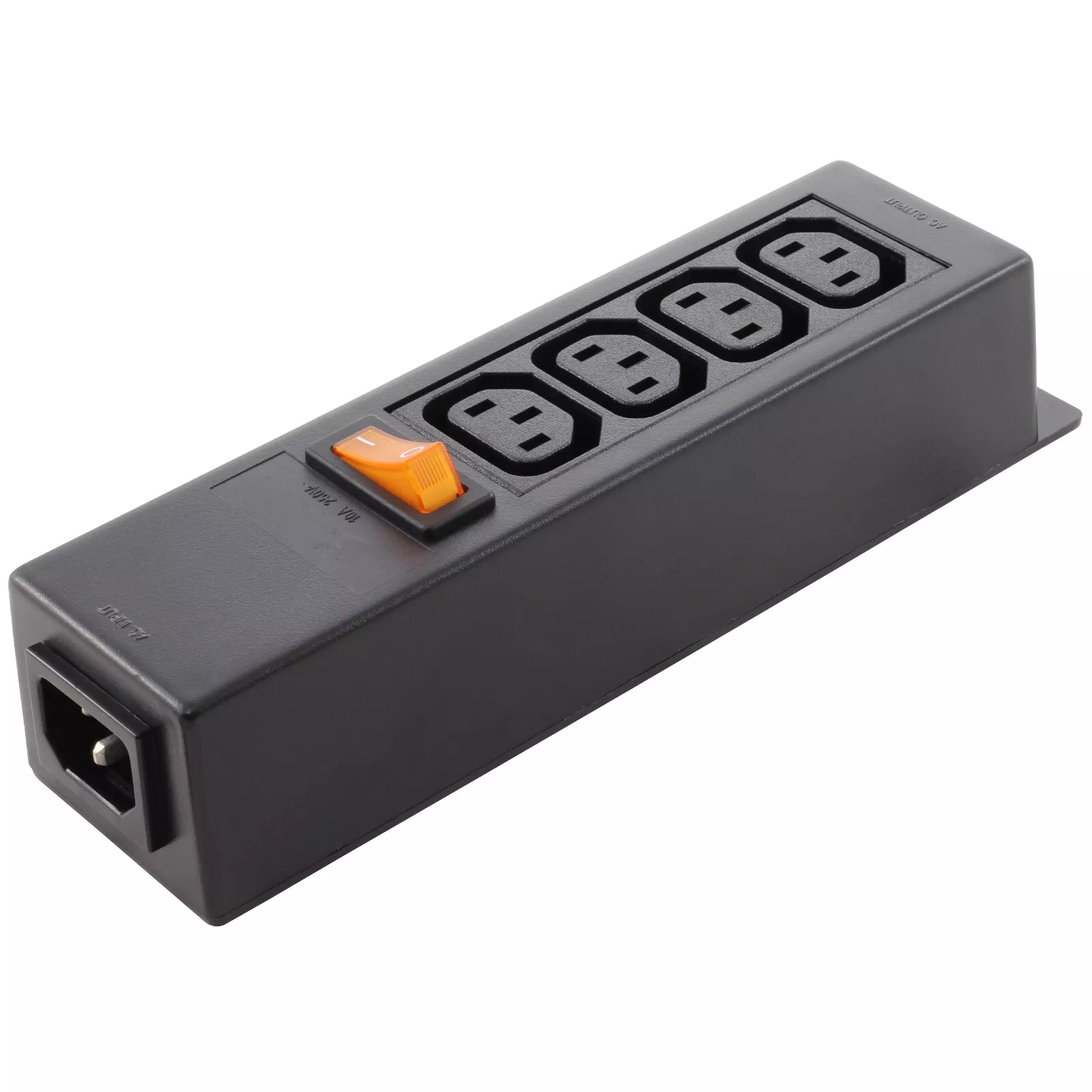 Compact IT/Server Power Strip | IEC C14 Inlet to 4 IEC C13 Outlets ...