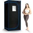 Compact Infrared Home Sauna Kit, Foldable Chair, 1300W Energy-Efficient ...