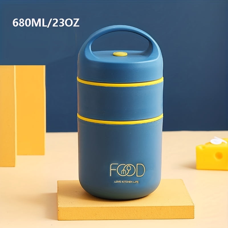 Compact Insulated Lunch Box for Office & School - Portable Soup ...
