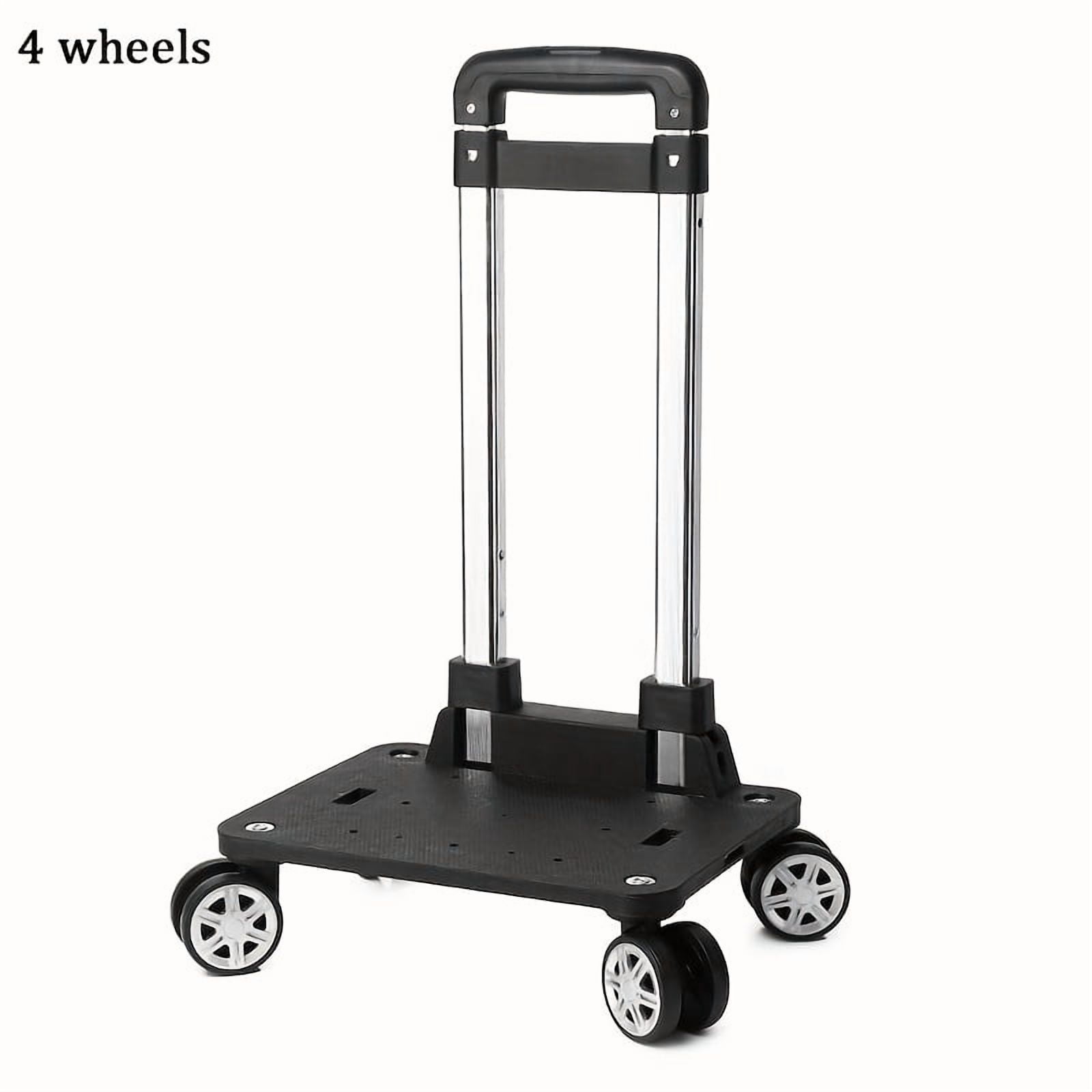 Compact and Interesting 4/5 Wheel Push Cart - Lightweight Folding Cart ...