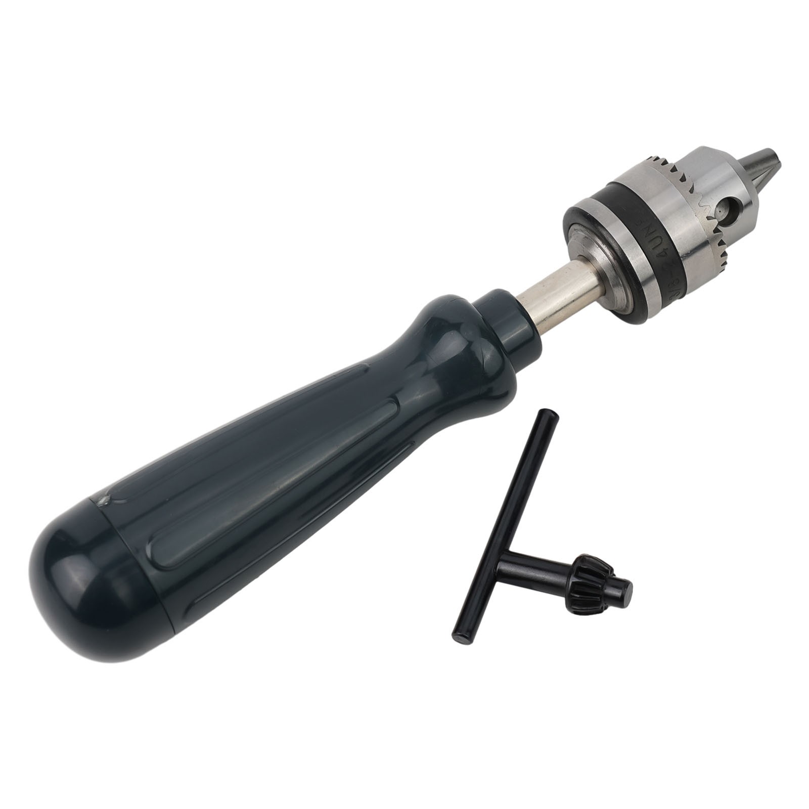 Compact Keyless Chuck Hand Drill for DIY Crafts, 0.6-6mm Drill Bits ...