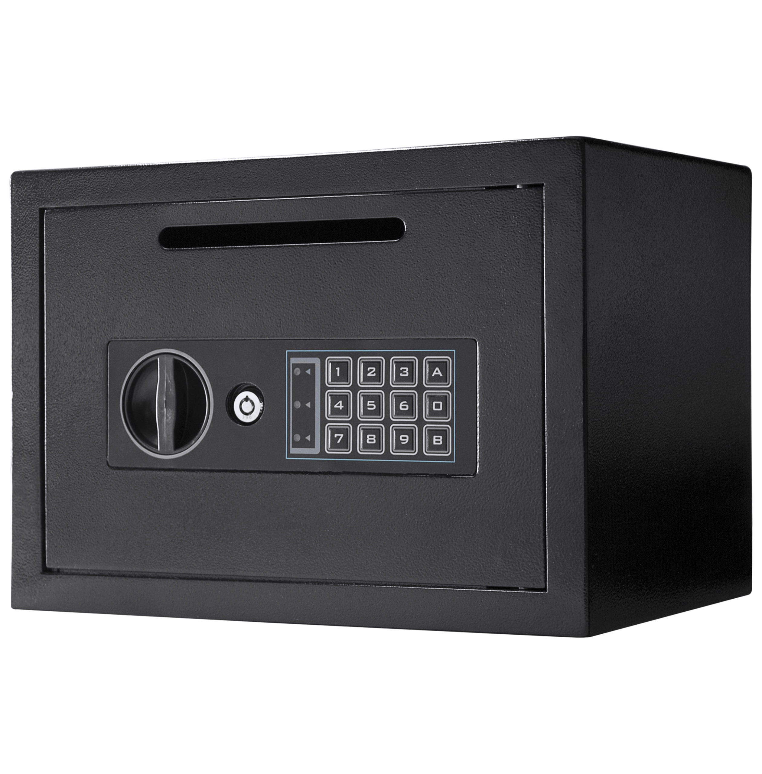Compact Keypad Depository Safe - Drop Safe with Digital Lock - Steel ...
