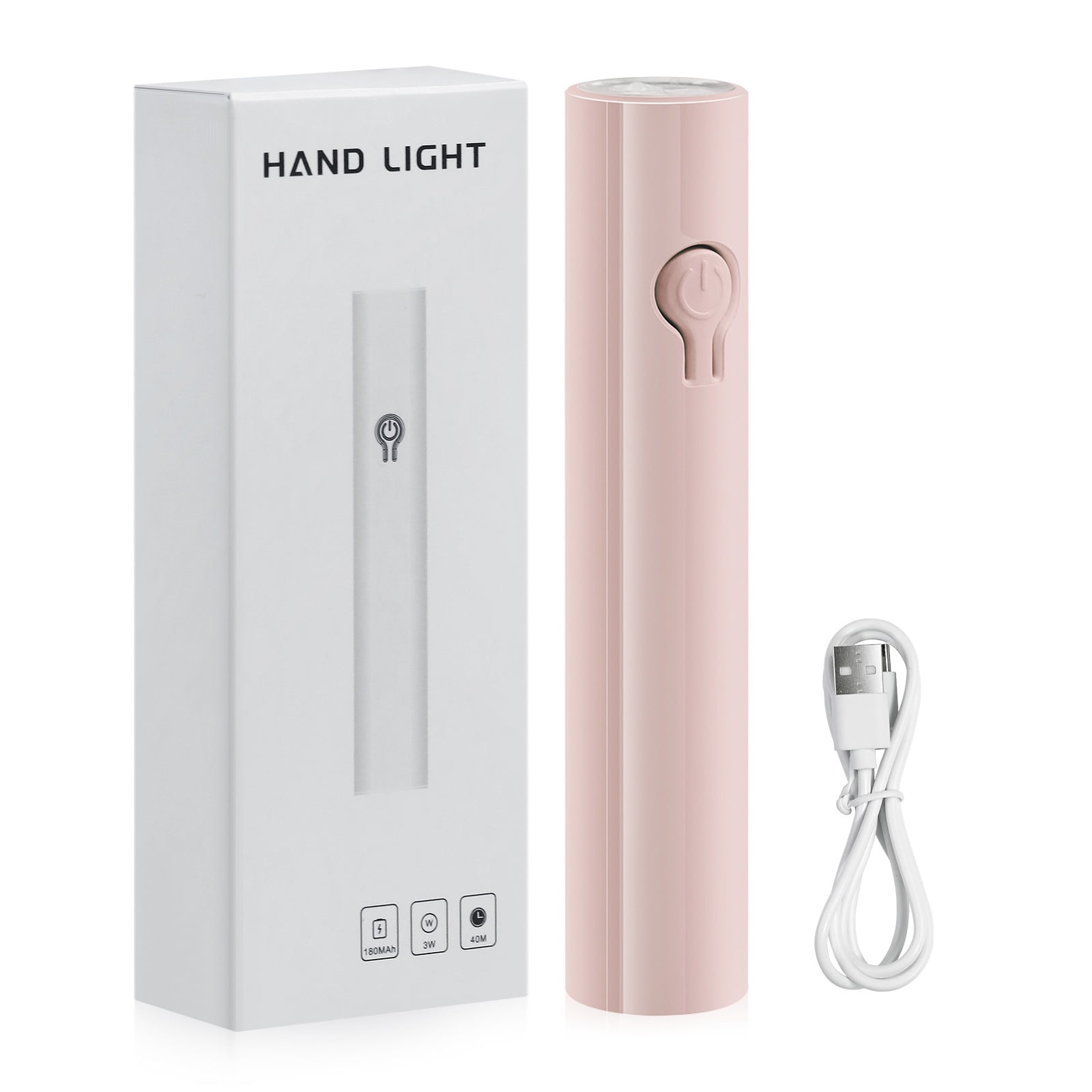 Compact LED Nails Dryer Lightweighted Portable Design USB Rechargeable ...