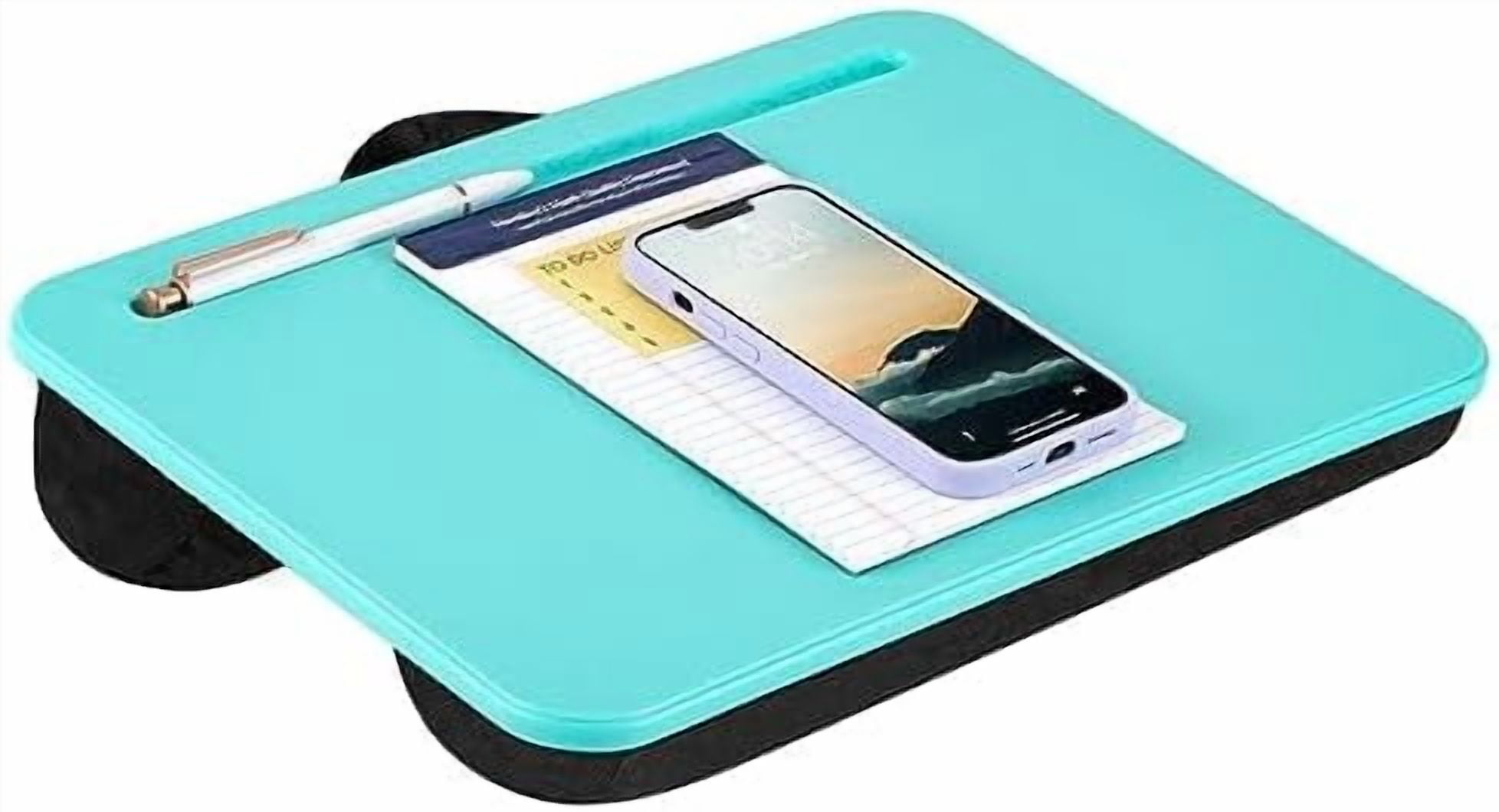 Compact Lap Desk - Fits up to 15 Inch Laptops - Aqua Sky - Style No ...