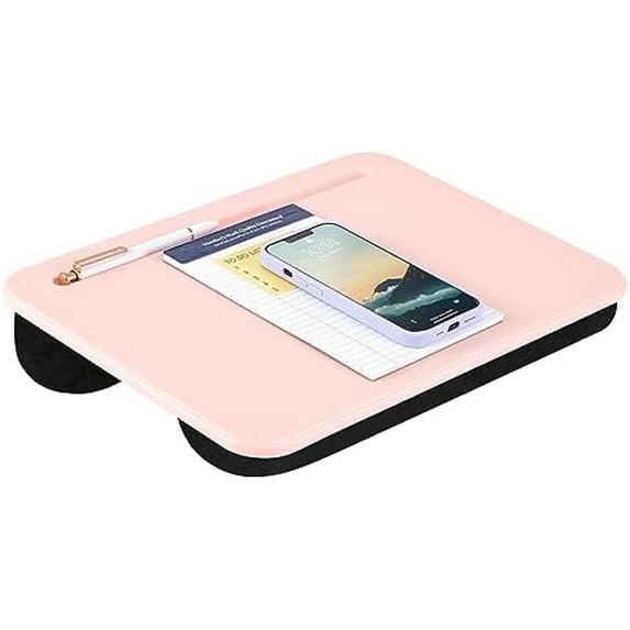 Compact Lap Desk - Fits up to 15 Inch Laptops - Rose Quartz - Style No ...