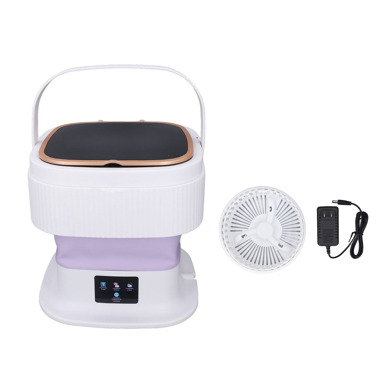 Compact Laundry Washer: 11.5L, 3 Timer Settings, Perfect For Underwear ...