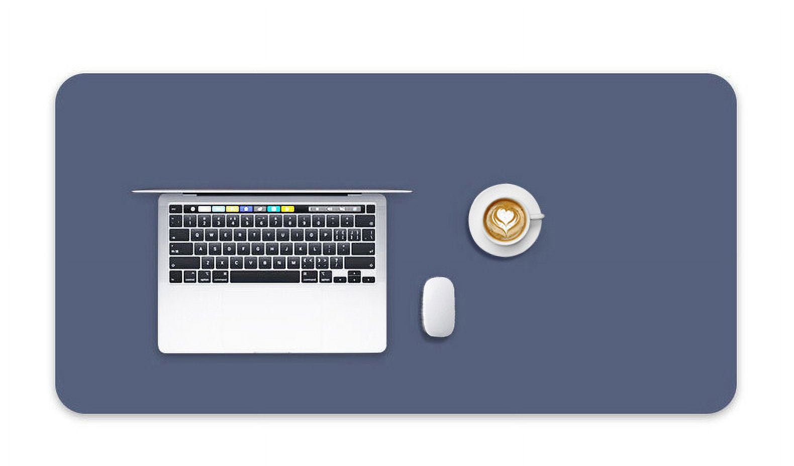 Compact Leather Desk Mat - Small Non-Slip PU Desk Pad for Office and ...