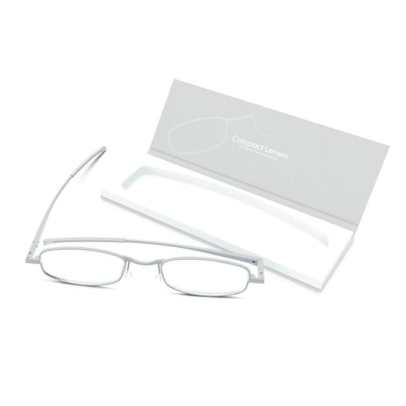 Compact Lens Flat Folding Reading Glasses, Frost Plus 2.0 - Walmart.com
