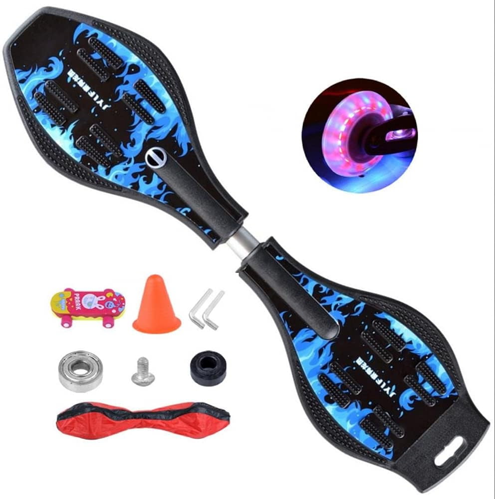 Compact and Lightweight Caster Board Skateboard, Deluxe Junior Caster ...