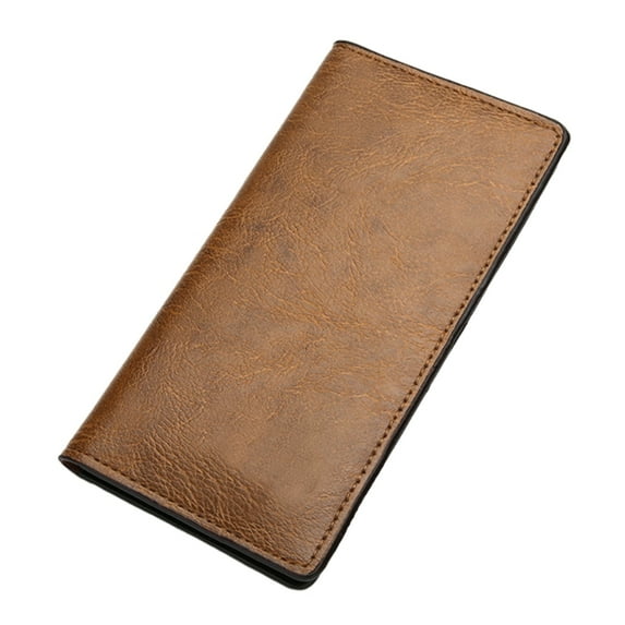 Compact Long Wallet Durable PU Wallet Ample Storage Space for Cards ...