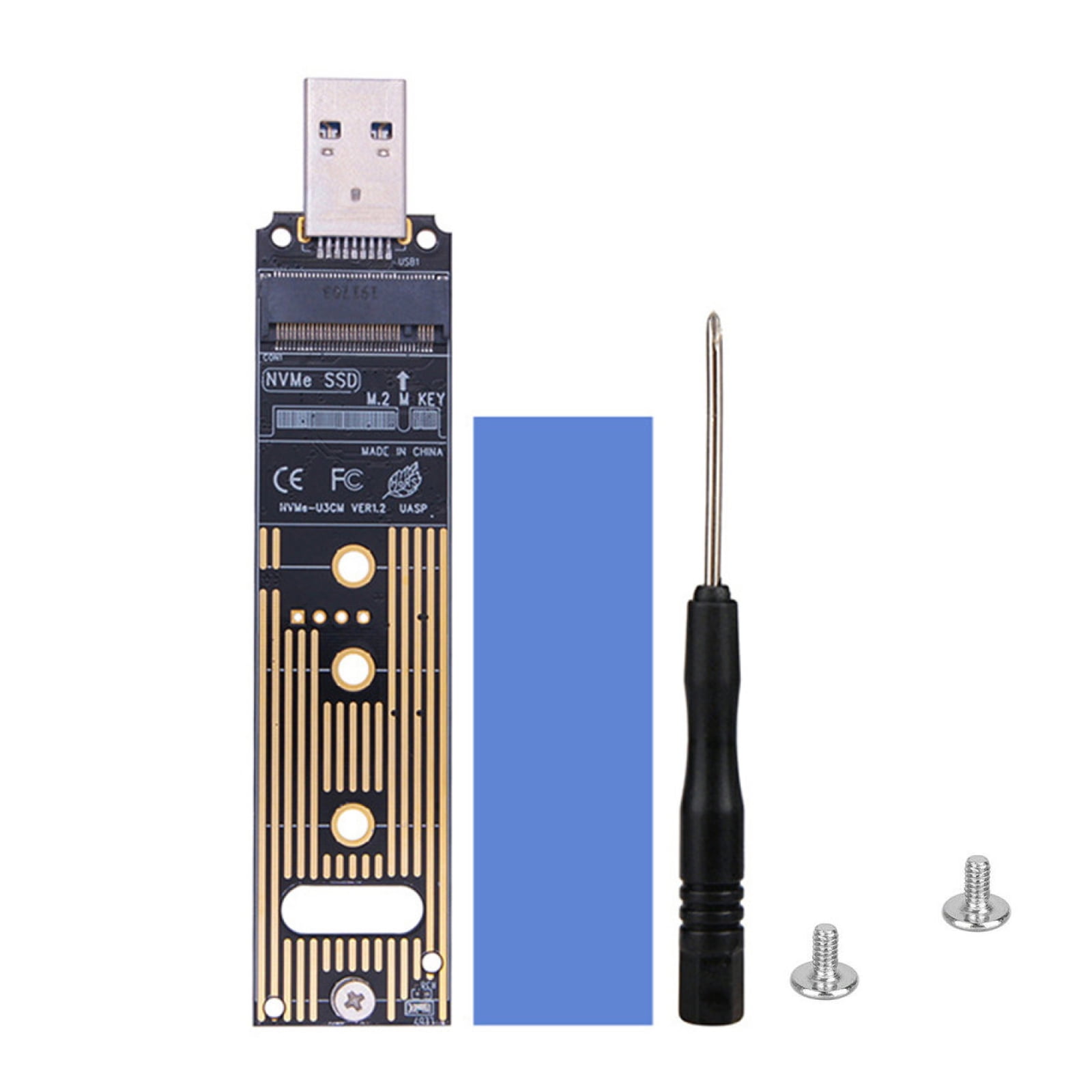 Compact M.2 USB Adapter Supporting 10Gbps Transfer Rates for Enhancing ...