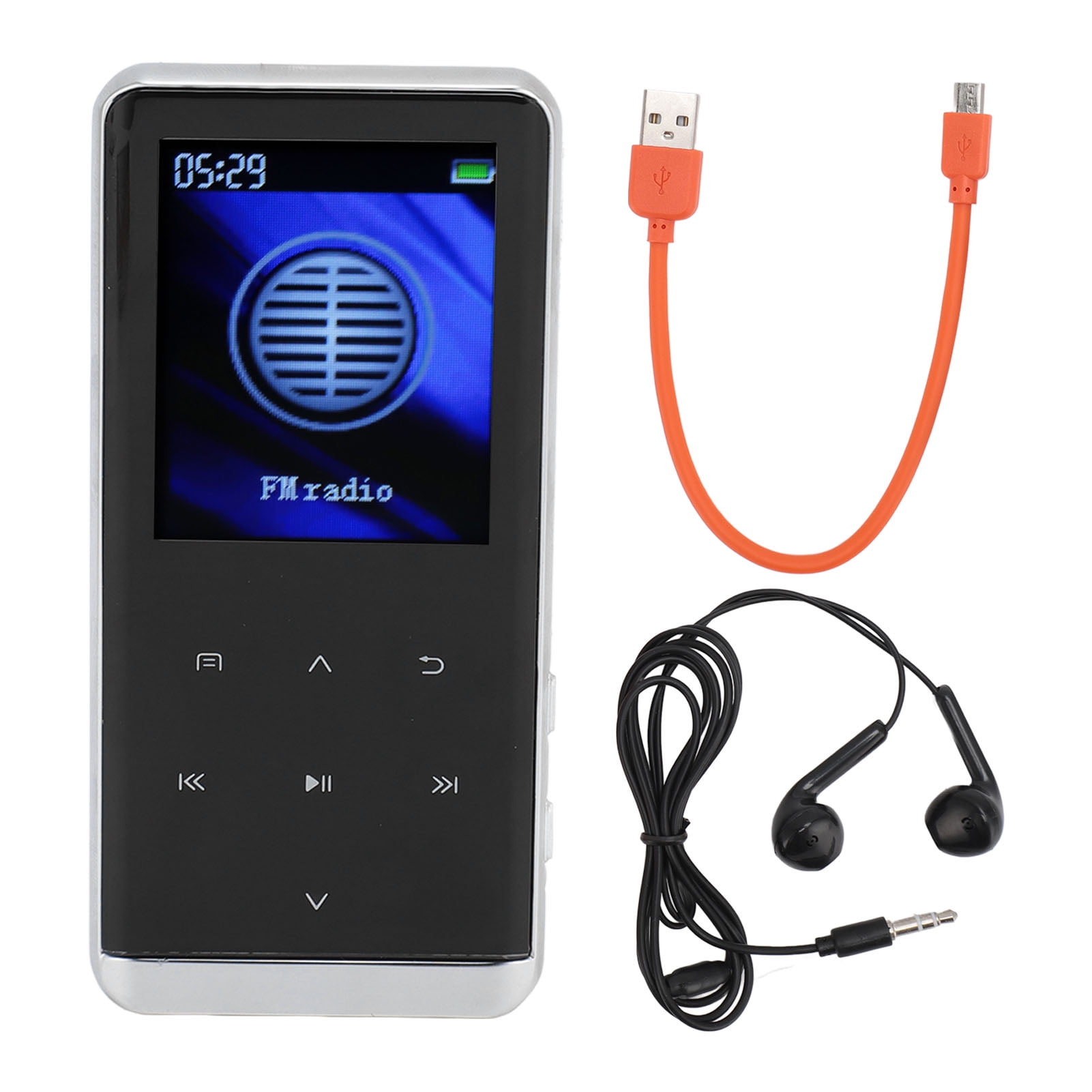 Compact MP3 Player With , FM Radio HD Noise Cancellation, Perfect For ...