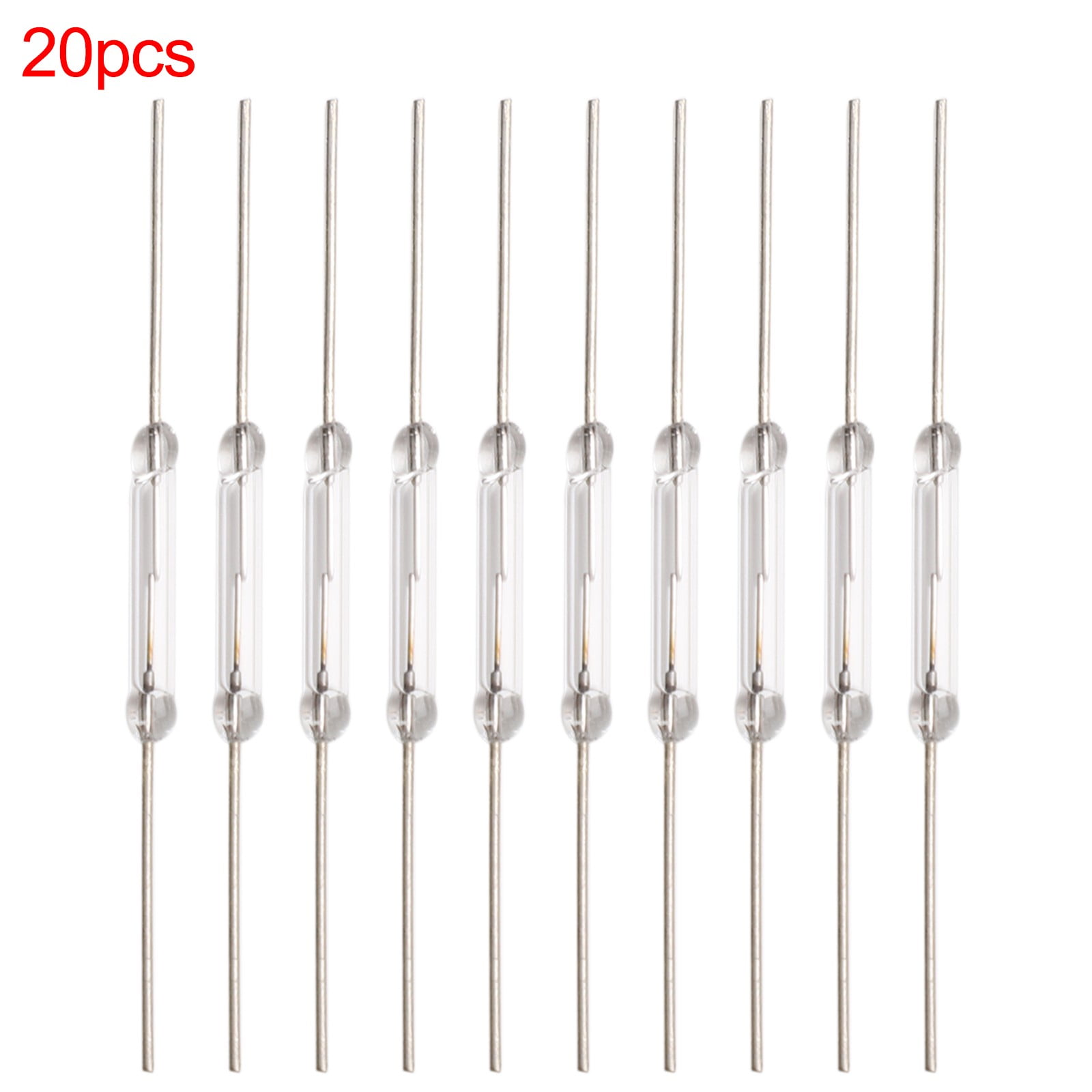 Compact Magnetic Glass Reed Switch Normally Open NO Low Voltage Pack of ...
