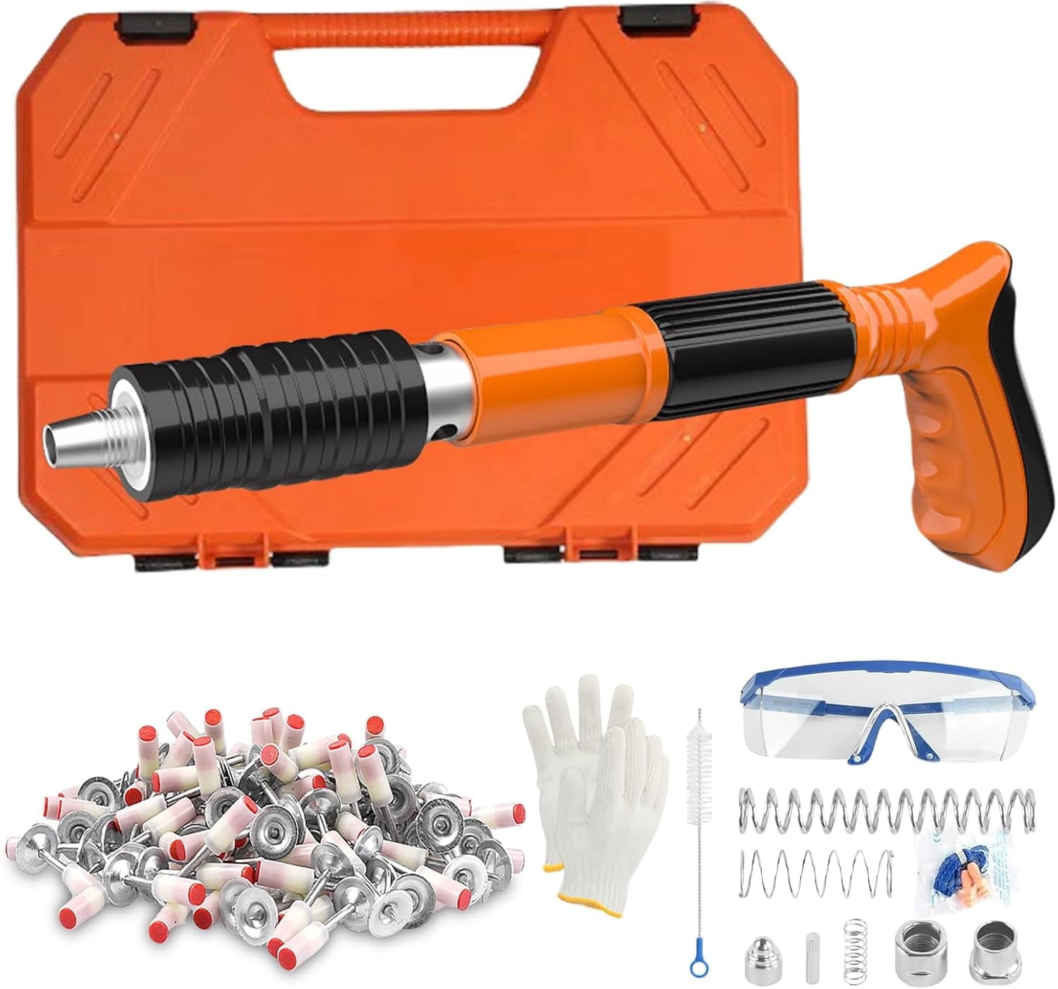 Compact Manual Mini Steel Nail Gun – Lightweight Hand-Powered Nailer ...
