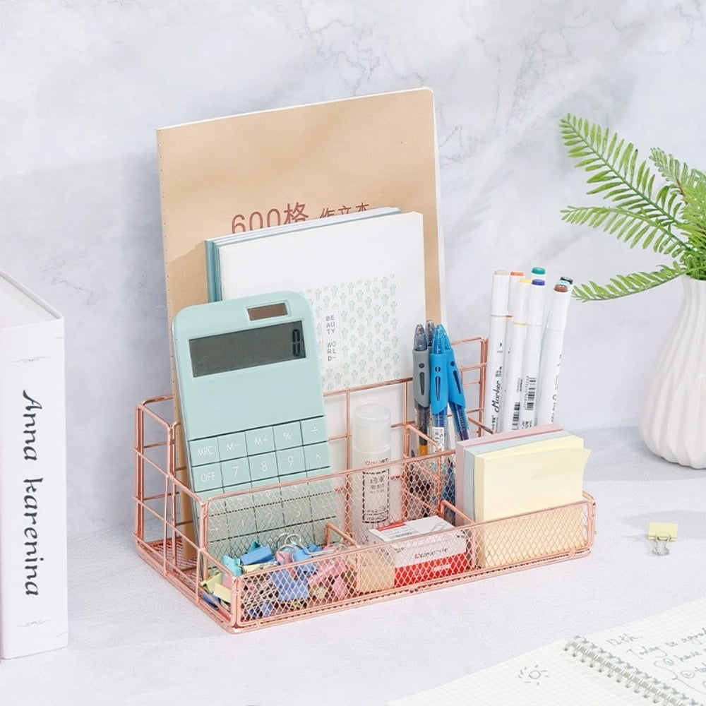 Compact Metal File Frame Desktop Document Organizer Office Stationery ...