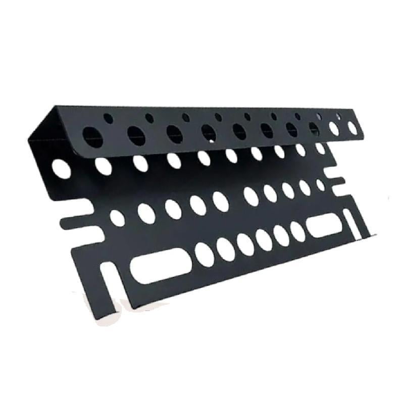 Compact Metal Tool Holder Wall Mounted Screwdriver Organizer Rack for ...