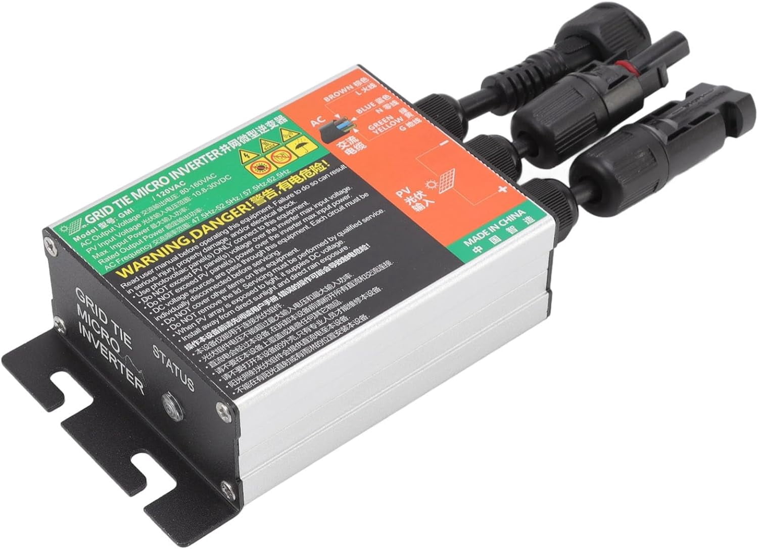 Compact Micro Solar Inverter for Small Solar Systems, Efficient Grid ...