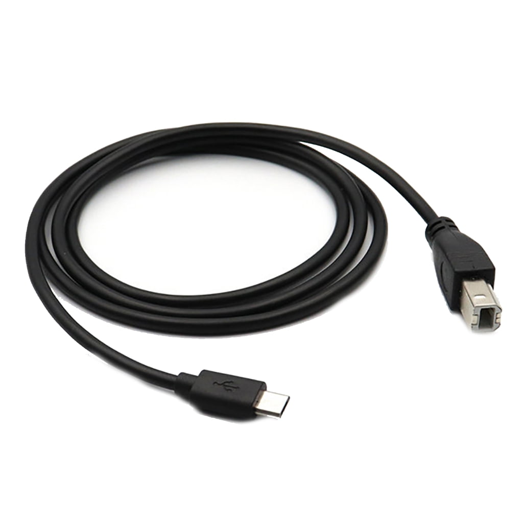 Compact Micro USB to USB B Printer Cable for Printer and Data Transfer ...