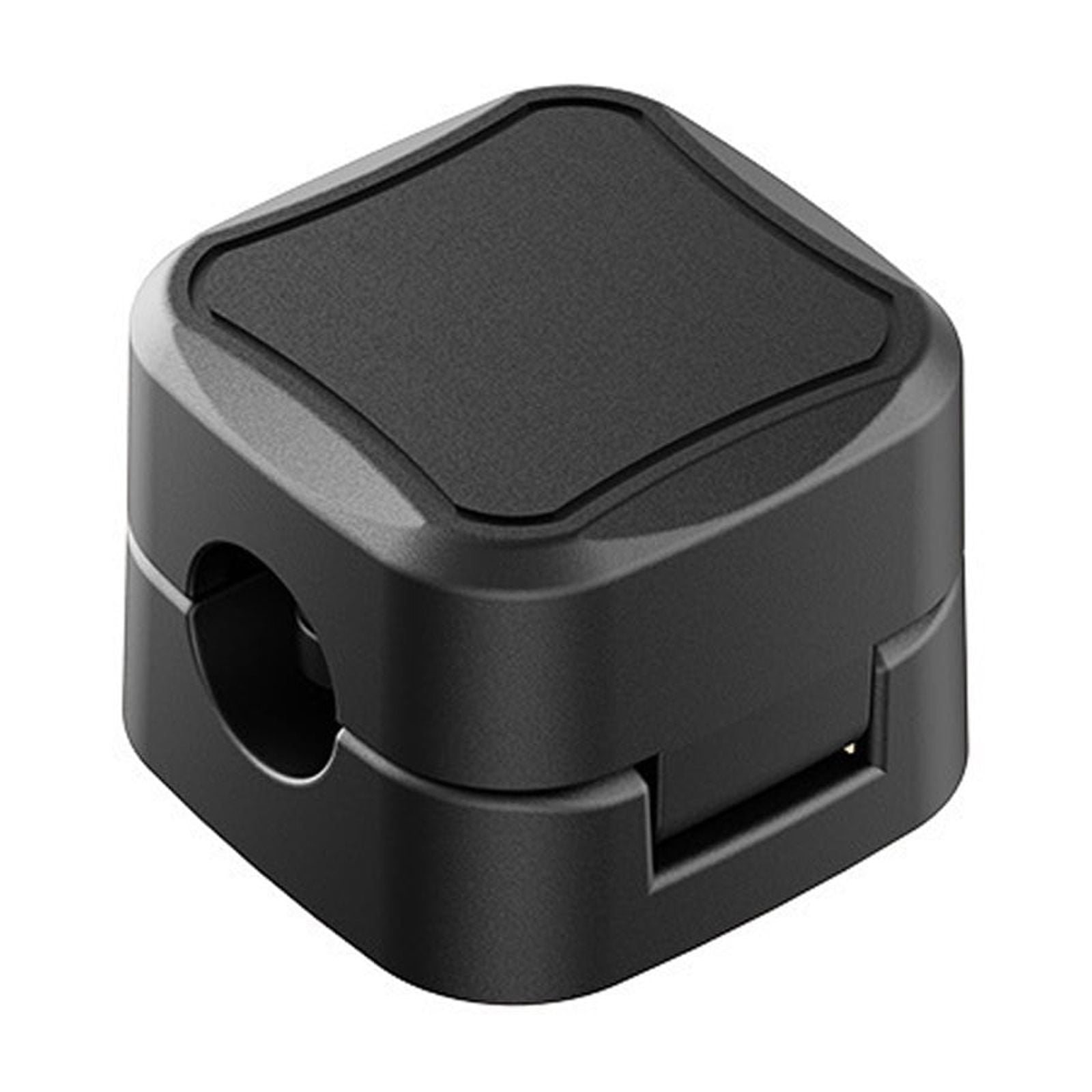 Compact Mini Cube Phone Charging Holder with Integrated Cord Management ...