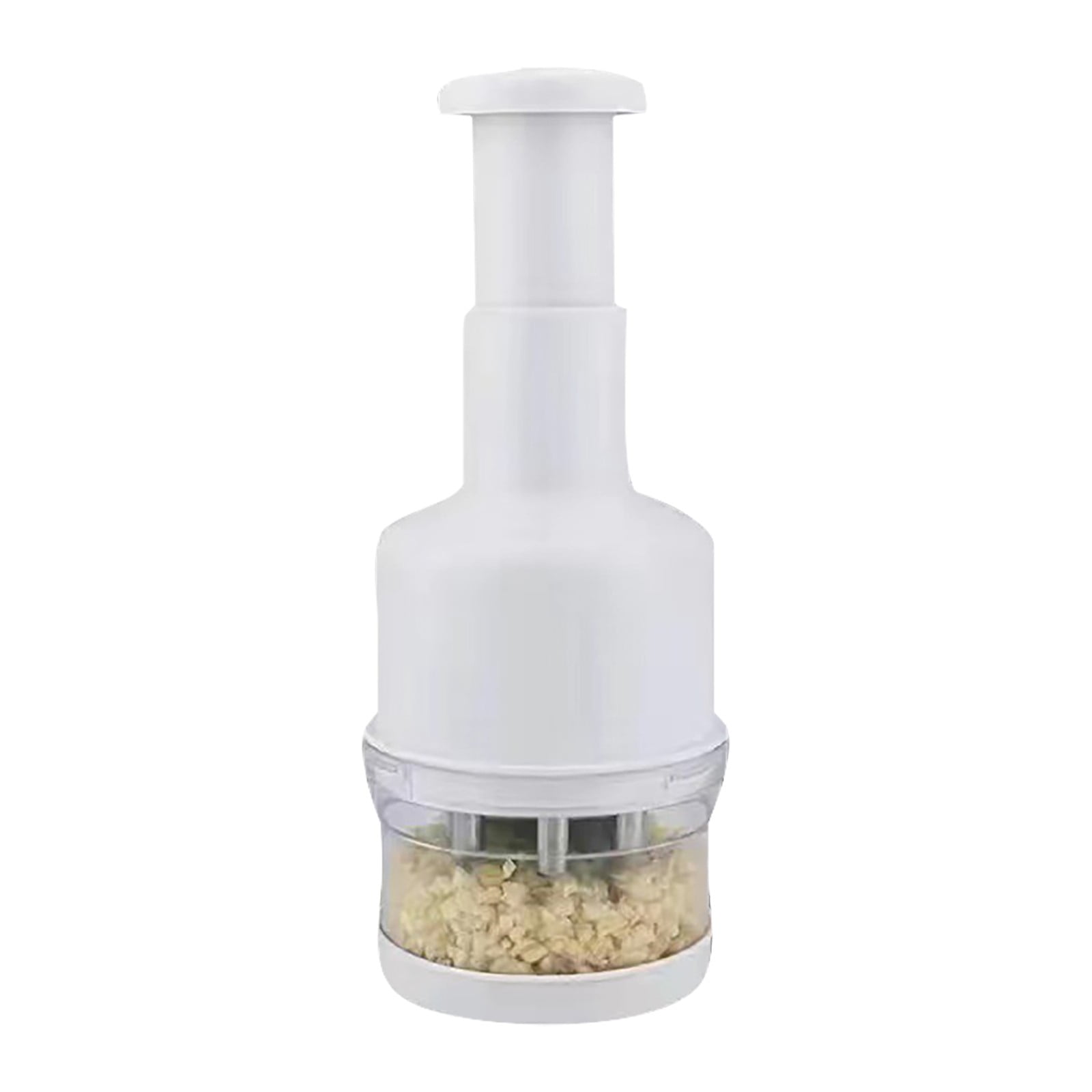 Compact Mini Dicer Food Chopper,Functional Manual Press, Stainless ...
