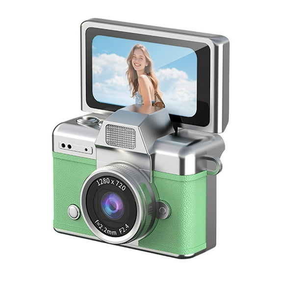 Compact Mini Digital Camera with 147" LCD and 1080P Video Built-in Flip ...