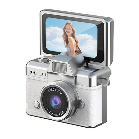 Compact Mini Digital Camera with 147" LCD and 1080P Video Built-in Flip ...