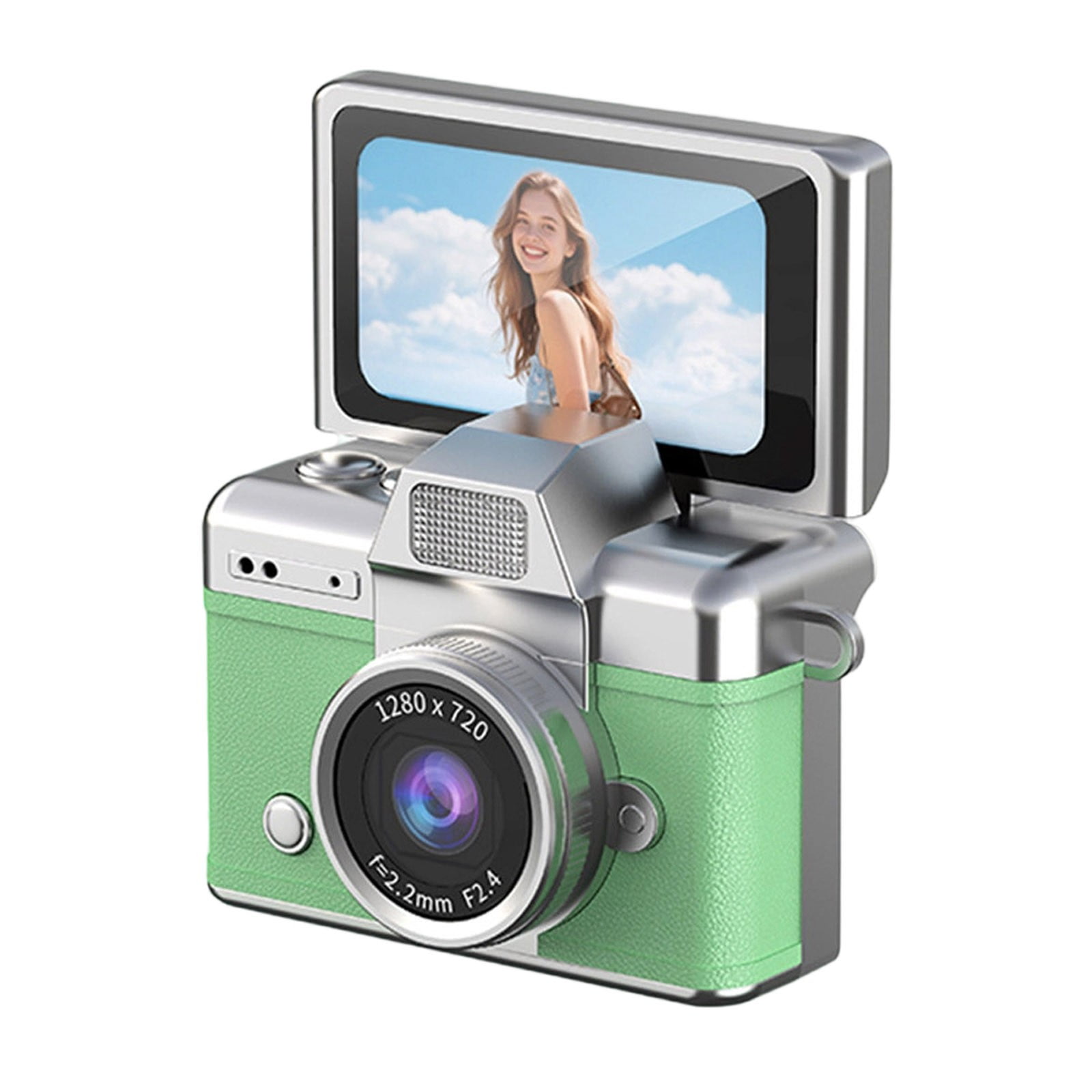 Compact Mini Digital With 1.47" LCD 1080P Video Built‑in Flip Screen ...