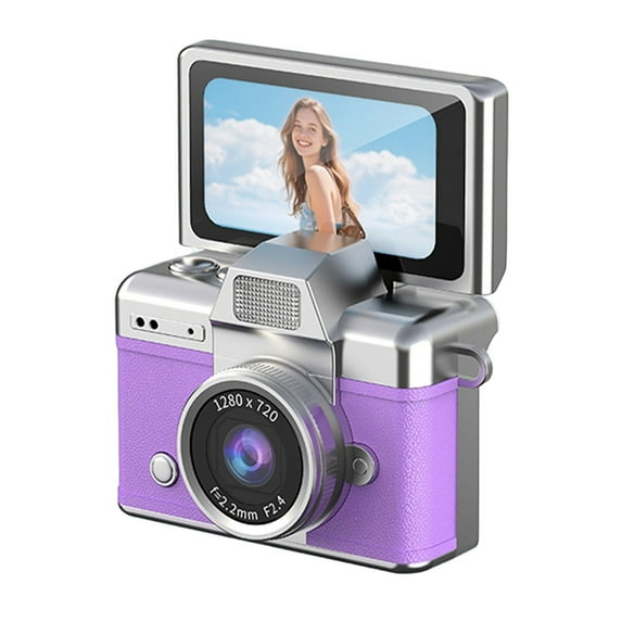 Compact Mini Digital With 1.47" LCD 1080P Video Built‑in Flip Screen ...